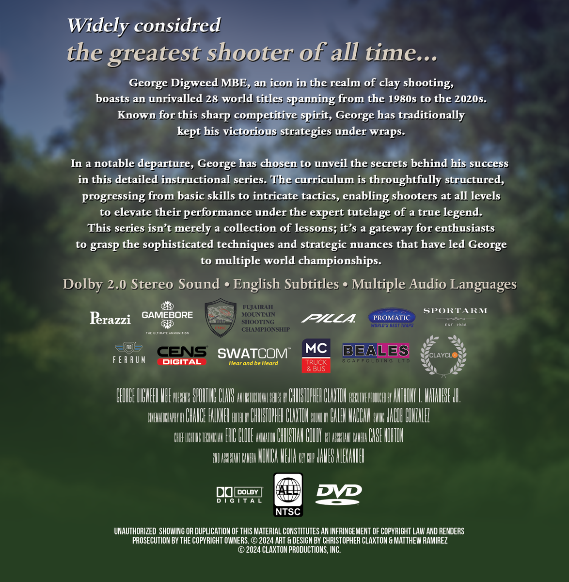 George Digweed Sporting Clays - Foundation + Advanced DVD Combo – Clay ...